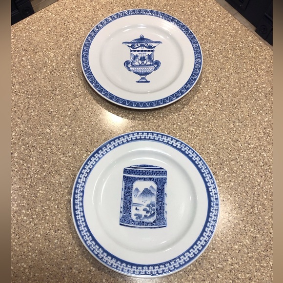 Accents | Chinoiserie Blue And White Decorative Plates | Poshmark